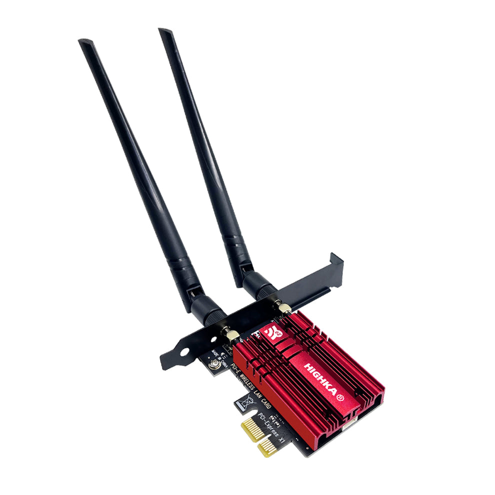 5374Mbps WiFi 6E Wireless Network Card 5G/6Ghz Wifi Adapter Bluetooth ...